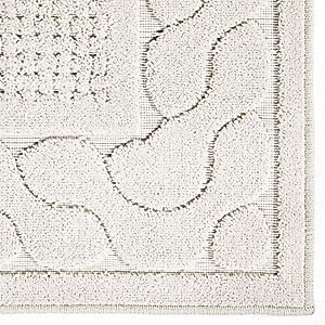 My Texas House by Orian Indoor/Outdoor Picket Fences Area Rug, 5'2" x 7'6", Natural