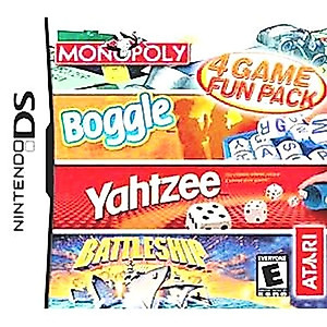 Monopoly/Boggle/Yahtzee/Battleship - Nintendo DS