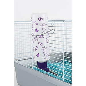 Lixit Weather Resistant Cage Water Bottles for Rabbits, Ferrets, Guinea Pigs Hamsters and Other Small Animals. (8-Ounce)
