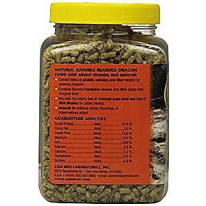Zoo Med Bearded Dragon Food 10oz (3 Pack)