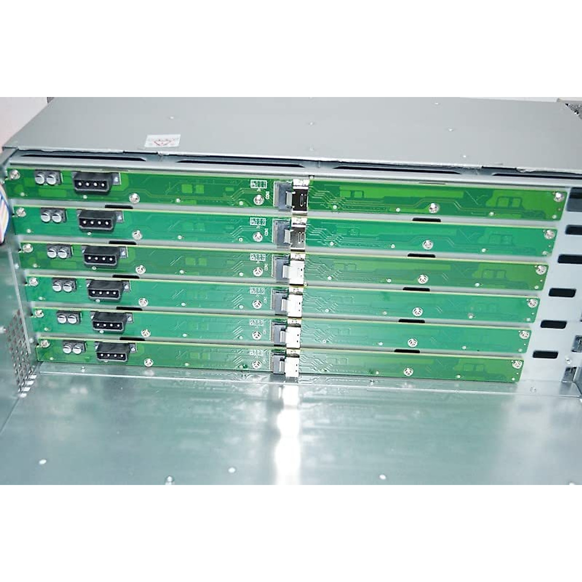 RROYJJ 4U Rackmount Server Case Chassis with 24 Hot-Swappable SATA/SAS Drive Bays