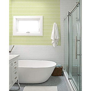 Con-Tact Brand Creative Covering, 09F-C9W63-12, Adhesive Vinyl Shelf Liner and Drawer Liner, Marcel, 18'' x 9'