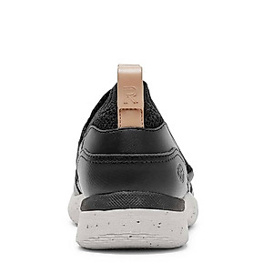 Rockport Women's Truflex W Fly Bungee Walking Shoe, Black ECO Washable, 7