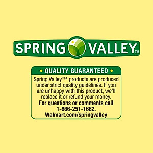 Spring - Valley Cod Liver Oil Plus Vitamins A & D3 - 100 Softgels Pack of 2