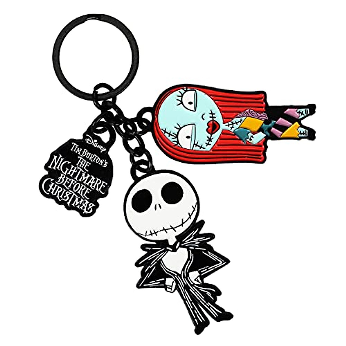 Nightmare Before Christmas Character Charms Keychain