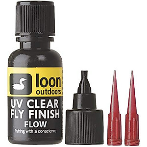 Loon Outdoors UV CLEAR FLY FINISH, Flow, 1/2 oz