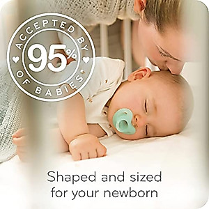 NUK Comfy Pacifiers, 0-6 Months, 6 Pack