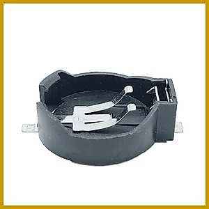 Fielect 10Pcs CR2450 Coin Cell Button Battery Holder Socket Container Case