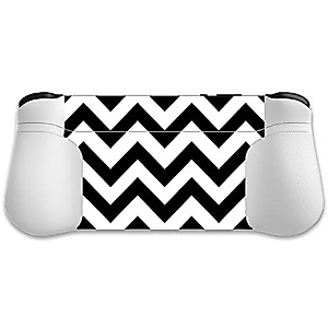 MightySkins Skin Compatible with Logitech G Cloud Gaming Handheld - Black Chevron | Protective, Durable, and Unique Vinyl Decal wrap Cover | Easy to Apply, Remove, and Change Styles | Made in The USA