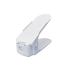 Adjustable Shoe Stacker - Adjustable Double Layer Storage Shoe Organizer Holder - Shoe Storage Holder 3-Level for Kids Shoes Sneakers High Heels Tmay