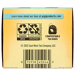 Yogi Tea, Chamomile, 16 Count, Packaging May Vary