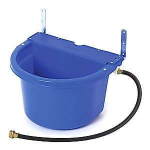 Little Giant FW16BLUE 4 Gal Auto Float Controlled Waterer Livestock (2 Pack)