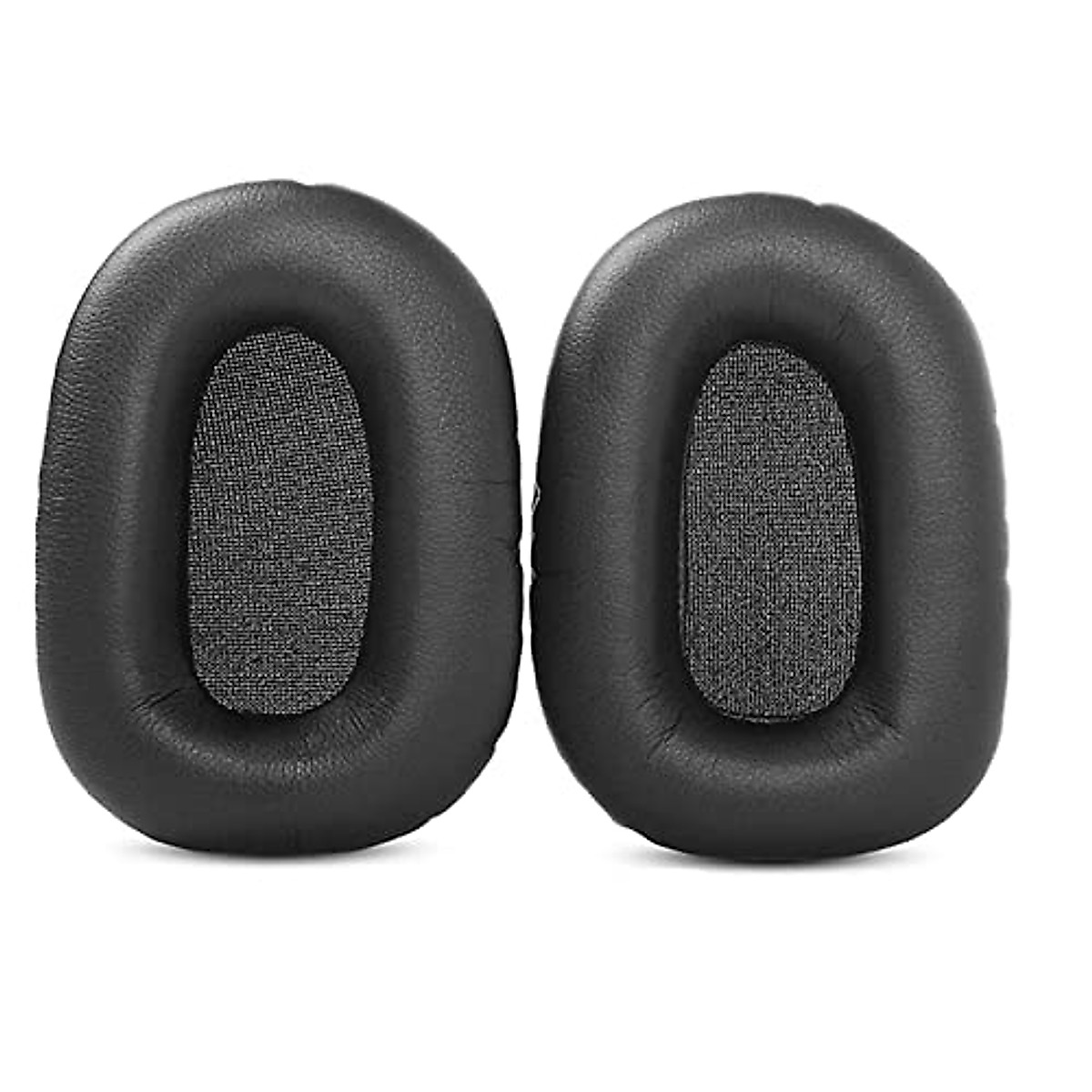 VEKEFF Replacement Cushion Ear Pads Kit for BlueParrott B450-XT Bluetooth Headset (Black PU)