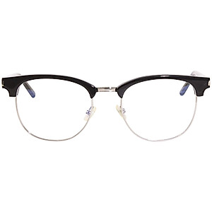 SAINT LAURENT Square Eyeglasses SL 104 001 Black/Palladium 52mm 104