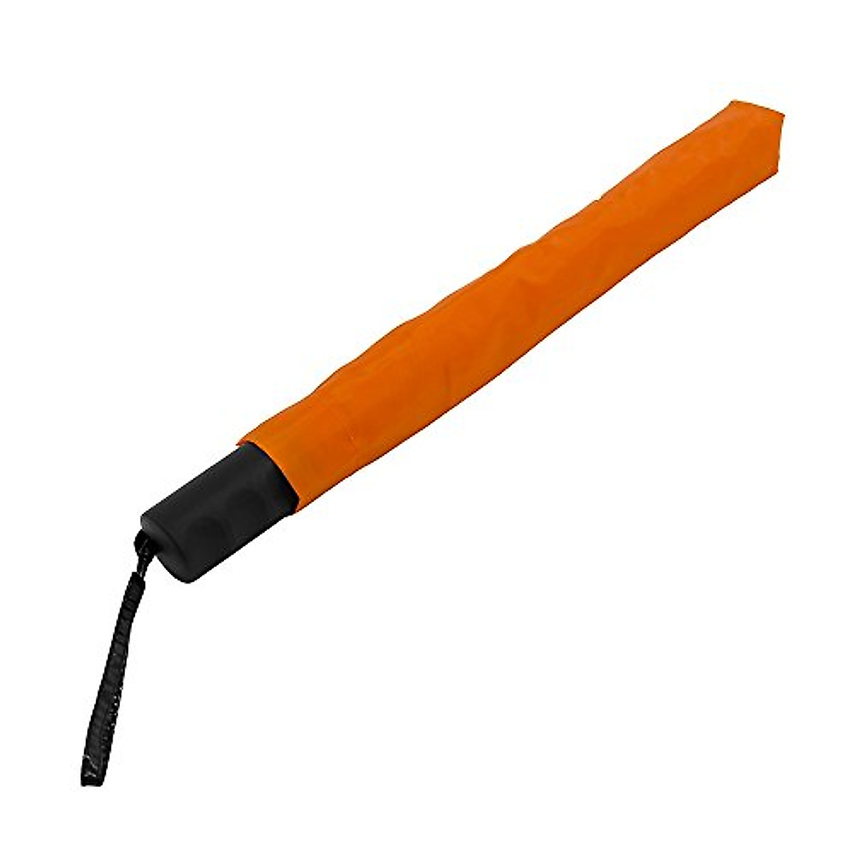 STROMBERGBRAND UMBRELLAS Spectrum Popular Style 16" Automatic Open Umbrella Light Weight Travel Folding Umbrella for Men and Women, (Orange)