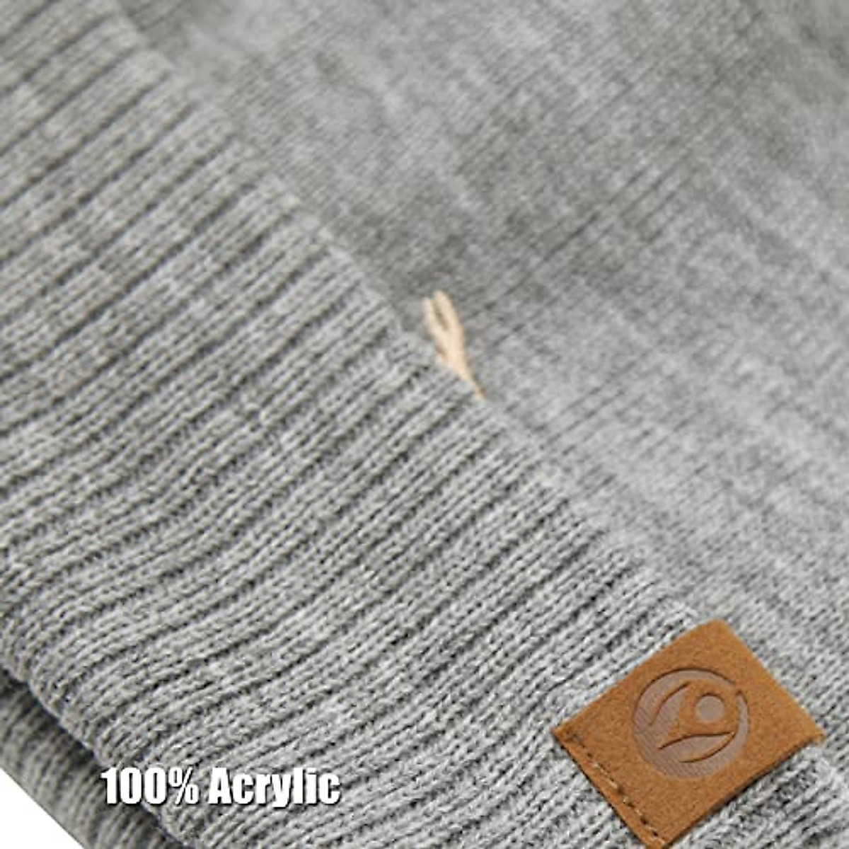 Duoyeree Baby Beanies Toddler Winter Hats Comfortable and Nice Knitted Hats for Boys Girls