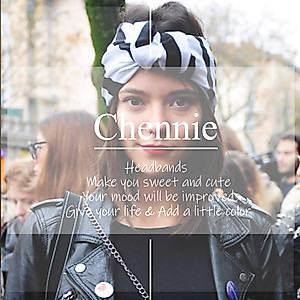 Chennie Bowknot Spa Headbands Dot Elastic Makeup Blue Hair Bands Washing Face Head Wraps For Women And Girls (Pack Of 2) (Blue&Pink)