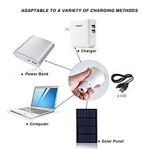 KK.BOL Portable Solar Led Light Bulb Rechargeable Solar Lamp S-1200-01 for Outdoor Lighting Fishing Camping Chicken coop Lamp Lights