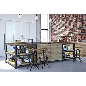 Feit Electric ST1960/FIL/AG 60 Watt Equivalent WiFi Dimmable, No Hub Required, Alexa or Google Assistant ST19 Edison Vintage LED Smart Light Bulb, 5.4" H x 2.5" D, 2100K Amber