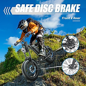 1200W Electric Bike for Adults 30Mph, 20" x 4.0 Fat Tire Electric Mountain Bike, Ebike Removable 48V/15AH Battery, E Bike Full Suspension Shimano 7 Speed Electric Bicycle for Snow Beach Mountain