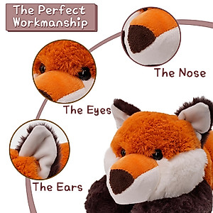 PINMINGS Soft Weighted Stuffed Animals Weighted Plush Animals for Huskies,Pigs,Dinosaurs and Polar Bears - 14-30 Inches for Boys Girls