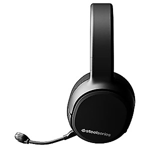 SteelSeries Arctis 1 Wireless - Wireless Gaming Headset - USB-C Wireless - Detachable Clearcast Microphone - for PC, PS5, PS4, Nintendo Switch, Android, Black