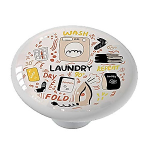 Gotham Decor Whimsical Laundry Laundry Room Drawer/Cabinet Knob