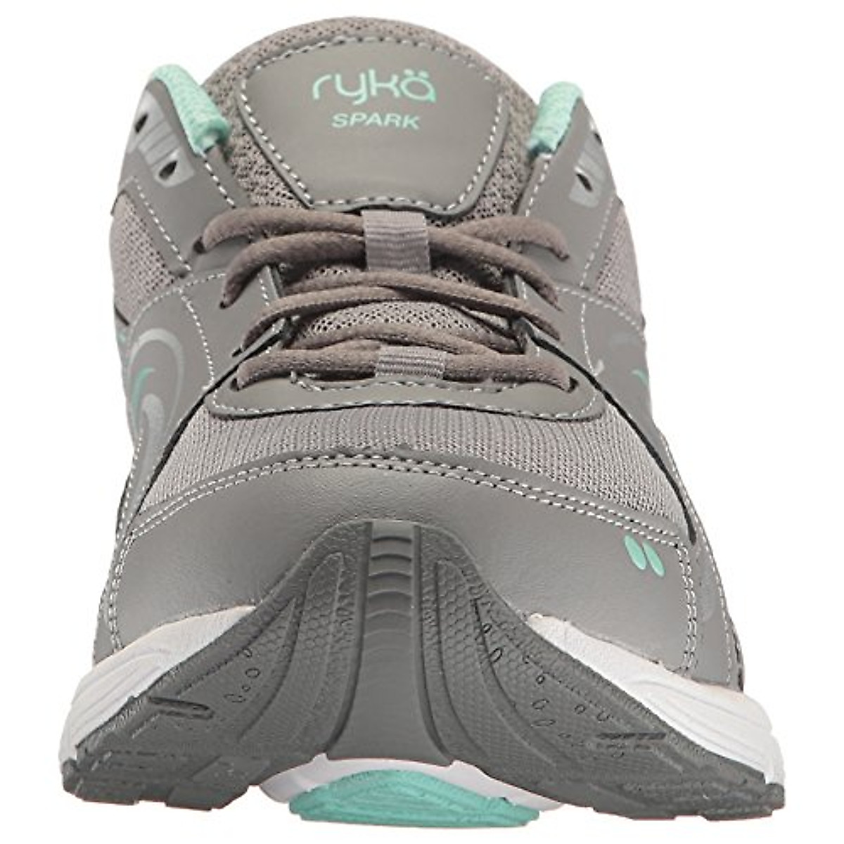 Ryka Women's Spark Athletic Shoe, Grey/Silver, 11 M US