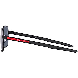 Sunglasses Prada Linea Rossa PS 54 WS DG009R Black Rubber