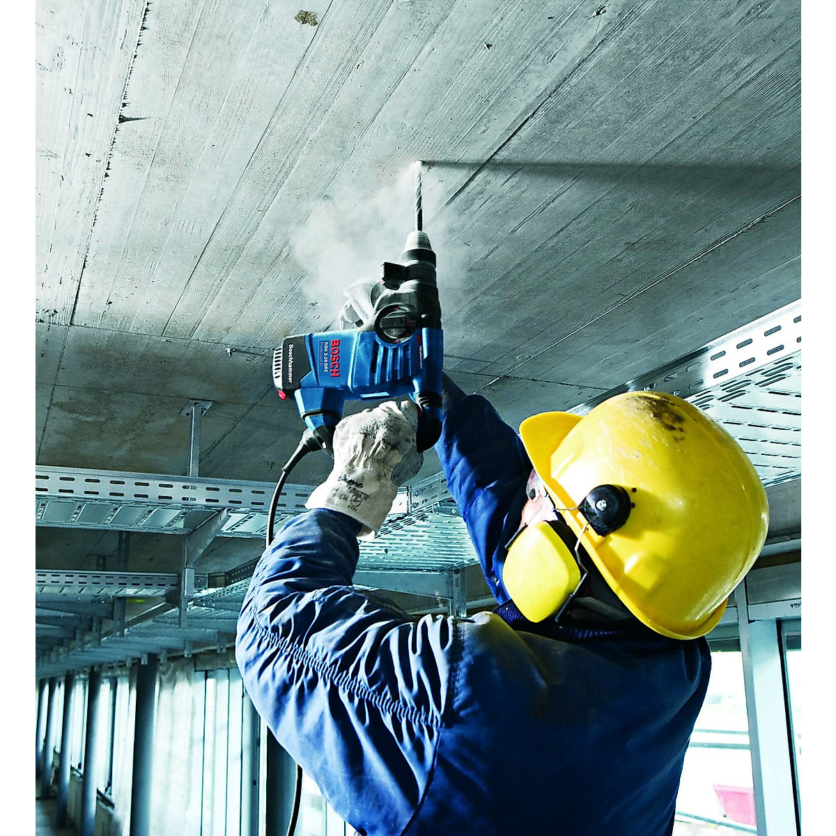 Bosch S4150160 SDS Plus Bit S4, 0.6 inches (15.0 mm) φx 6.3 inches (160 mm)