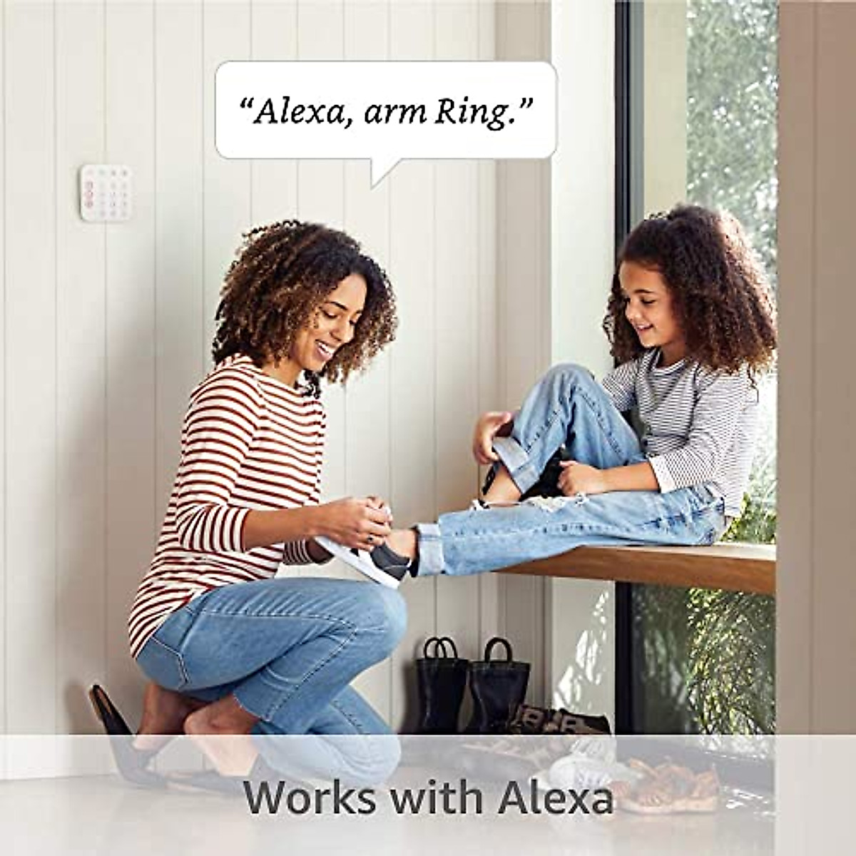 Certified Refurbished Ring Alarm 7-piece kit (2nd Gen) – home security system with optional 24/7 professional monitoring – Works with Alexa