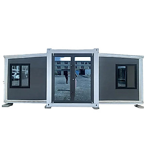 Insulated Expandable Steel Storage Shed Mobile Home Prefab Tent House Prefabricated Structure