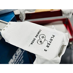 Ink Trendz Player 3 Coming Soon... Baby Pregnancy announcement Baby Coming Soon Infant Onesie Bodysuit Romper