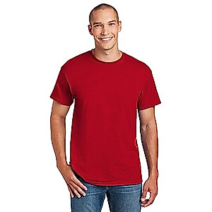 Gildan Men's DryBlend Classic T-Shirt, Red, Large