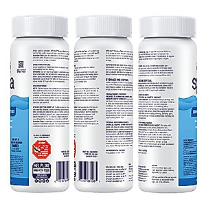 HTH Spa Care Bromine Tabs, Spa & Hot Tub Chemical Sanitizer, Fits All Floaters, 2 lbs