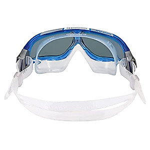Aqua Sphere Seal 2.0 Swim Goggles - Comfortable Leak Resistant Seal, Distortion Free Vision - Perfect Swim Mask for Fitness Swimmers | Unisex Adult, Light Blue/White Frame, One Size (MS5074109LD)