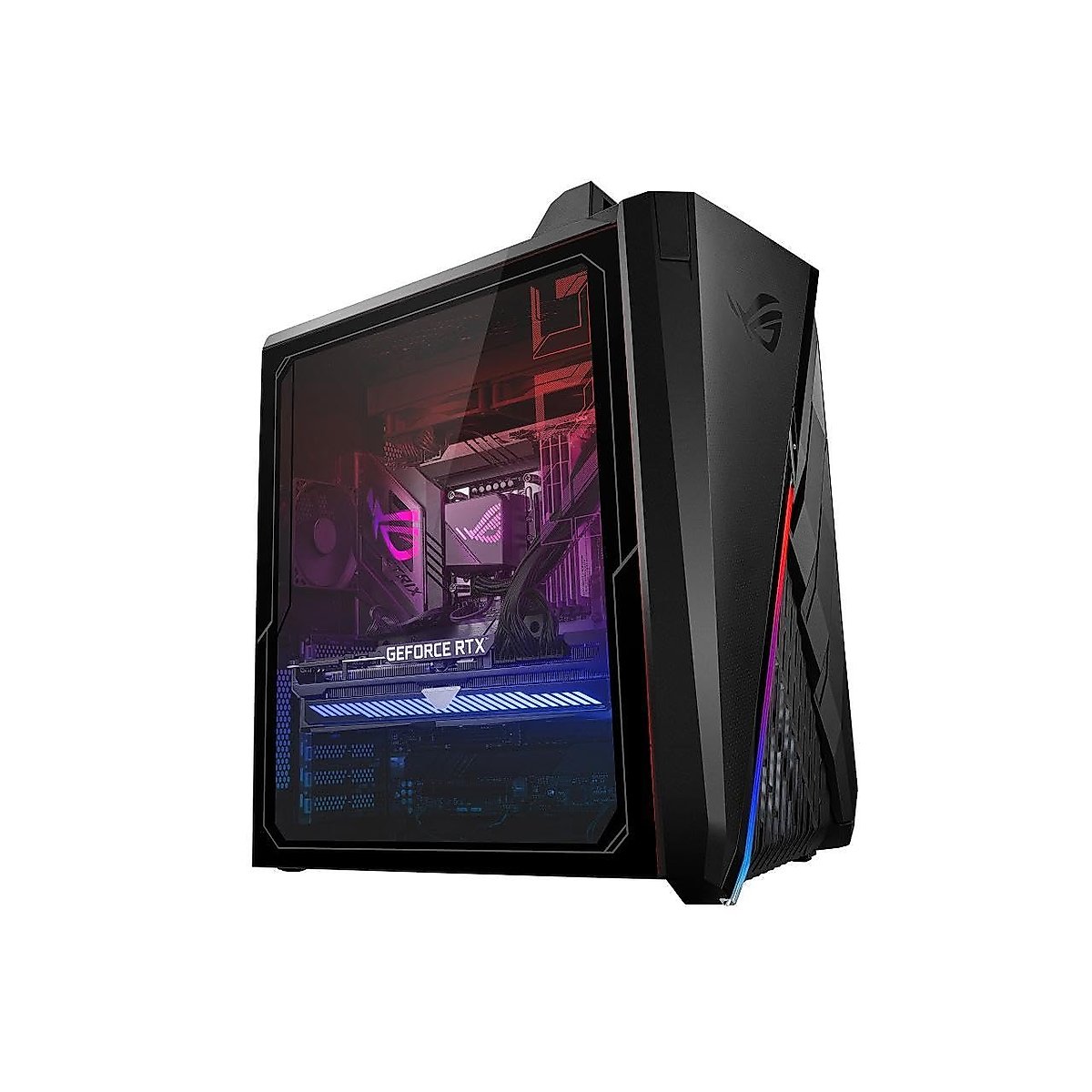 ASUS 2023 ROG Strix GA35CA Gaming Desktop PC, Factory Overclocked Intel Core i9-13900KF, NVIDIA GeForce RTX 4080, 1TB SSD Gen 4 + 2TB HDD, 32GB DDR5 RAM, Windows 11, G35CA-XB989,Black