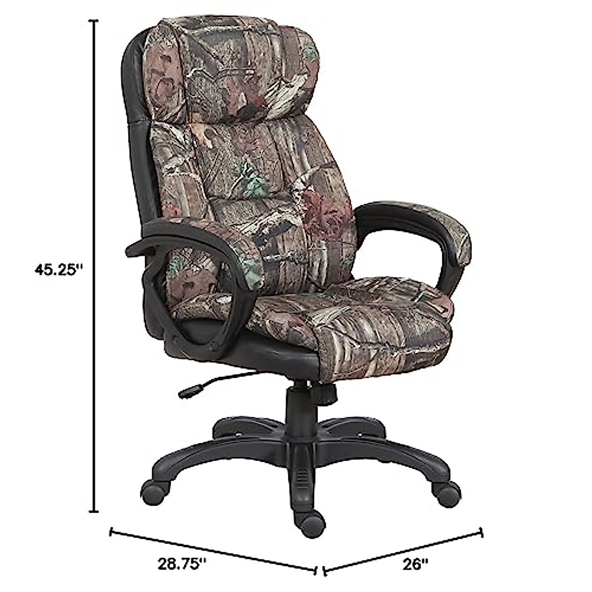 Office Stor Executive Style Chair, Mossy Oak