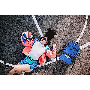 DAFISKY Basketball Backpack with Ball Compartment – Large Basketball Bag with Shoes compartment Sports Equipment Bag for Soccer Ball,Volleyball,Gym,Outdoor,Travel(blue)