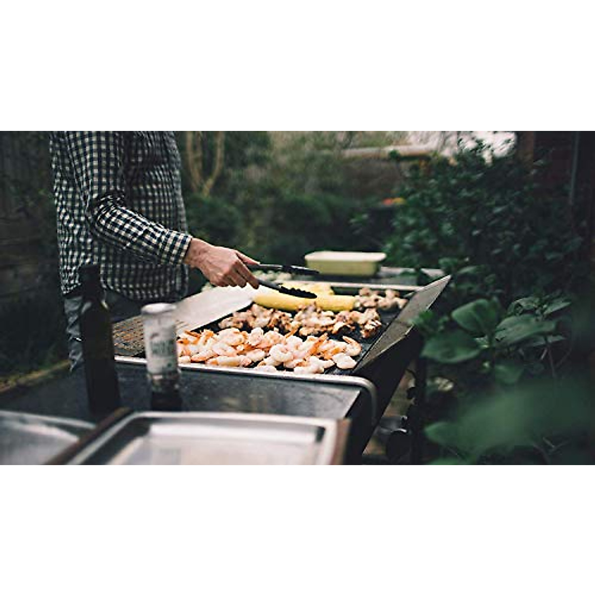 Onlyfire Griddle Accessories Kit, 9PCS Flat Top Grill Accessories Set for Blackstone and Camp Chef, 12" Melting Dome,Grill BBQ Spatulas,Chopper/Scraper, Tongs,Great for Cooking Indoor or Outdoor