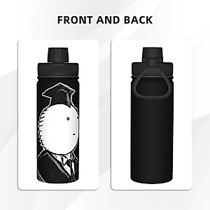 LOUNDY Assassination Classroom Koro Sensei 18 oz Tumblers Stainless Steel Vacuum Insulated Coffee Mug Water Bottle Drinking Cup