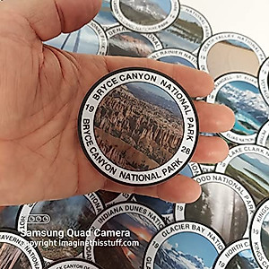 All 63 National Park Stickers - 3 inches Each