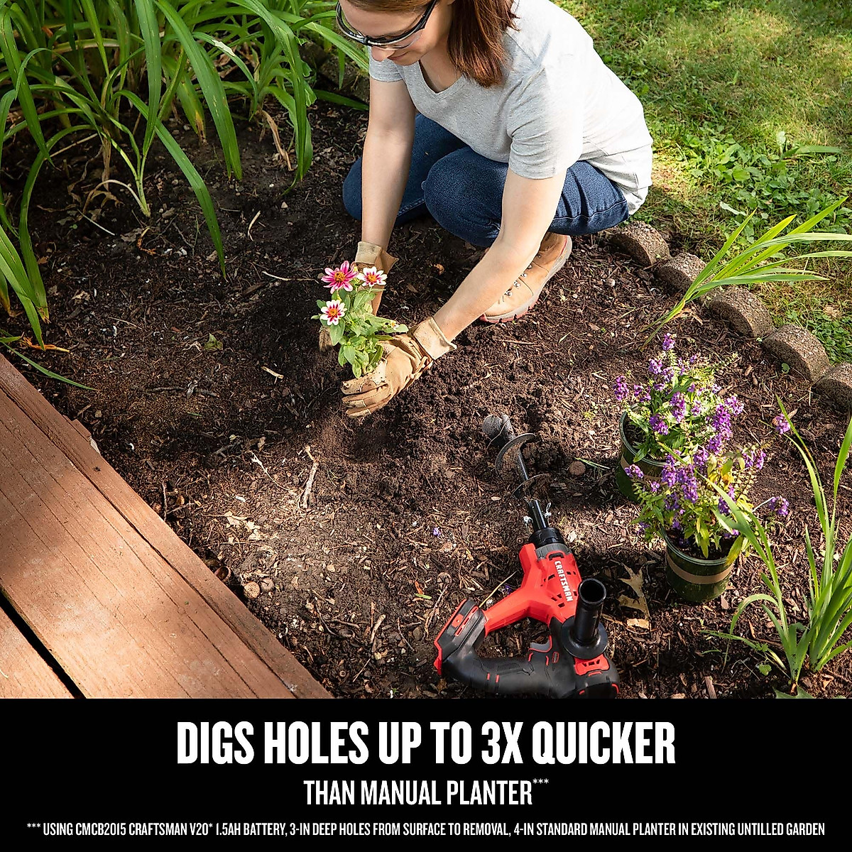 CRAFTSMAN V20* Cordless Multi-Use Garden Tool Kit (1.5Ah) (CMCA320C1)