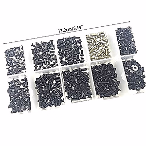 500Pcs for Laptop Notebook for Computer Screw Kit Set K43C SCRW-073785