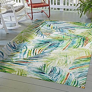 Dalyn Rugs Indoor/Outdoor Tropics TC4 Multi Washable 8' x 10' Rug