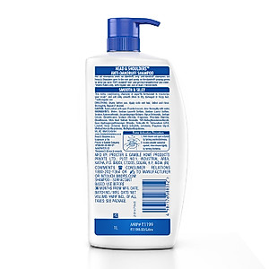 Head & Shoulders Smooth And Silky Shampoo, 1L