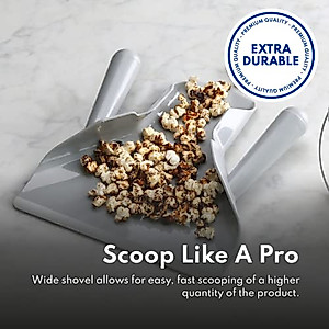 New Star Foodservice 37791 Polycarbonate Commercial French Fry Bagger with Dual Handle