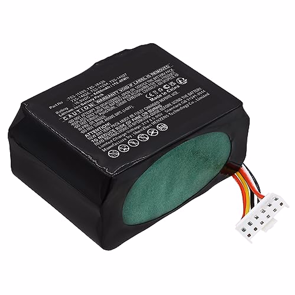 Synergy Digital Lawn Mower Battery, Compatible with Robomow RK 2000 Pro Lawn Mower, (Li-ion, 18.5V, 6400mAh) Ultra High Capacity, Replacement for Robomow 725-14826 Battery