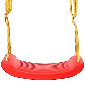 Kids Swing Seat Outdoor Plastic Strong Buckle Kids Swing Seat (Red Laser Wavelength 625‑660nm)