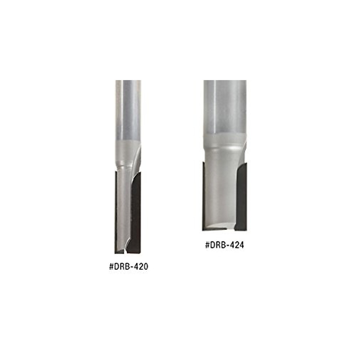 Amana Tool - PCD Diamond 1/4" D 1/4 Shank 2Fl (DRB-420), Industrial Grade